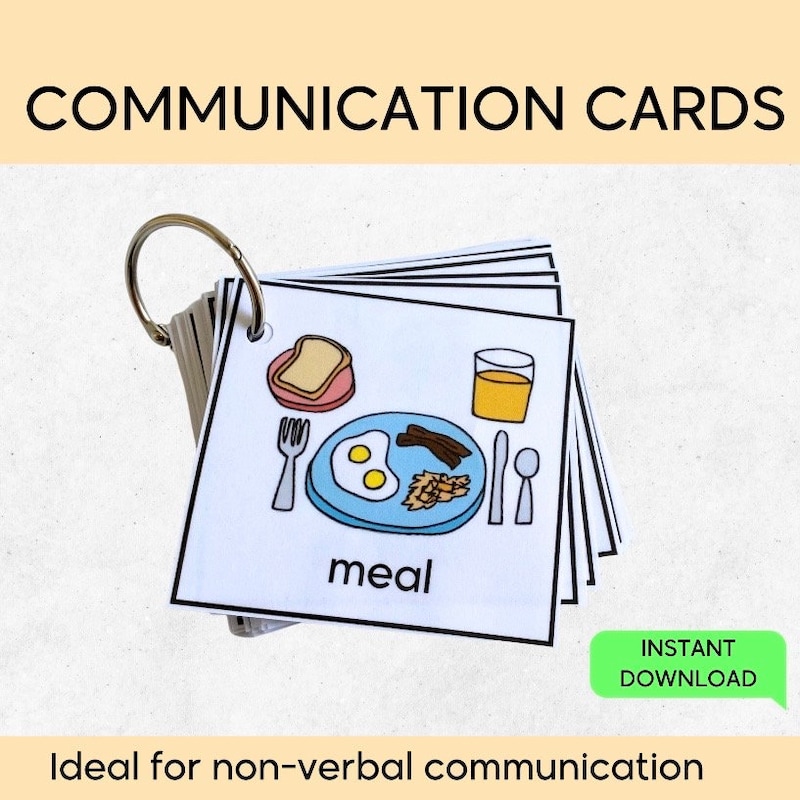 Communication Cards - Etsy