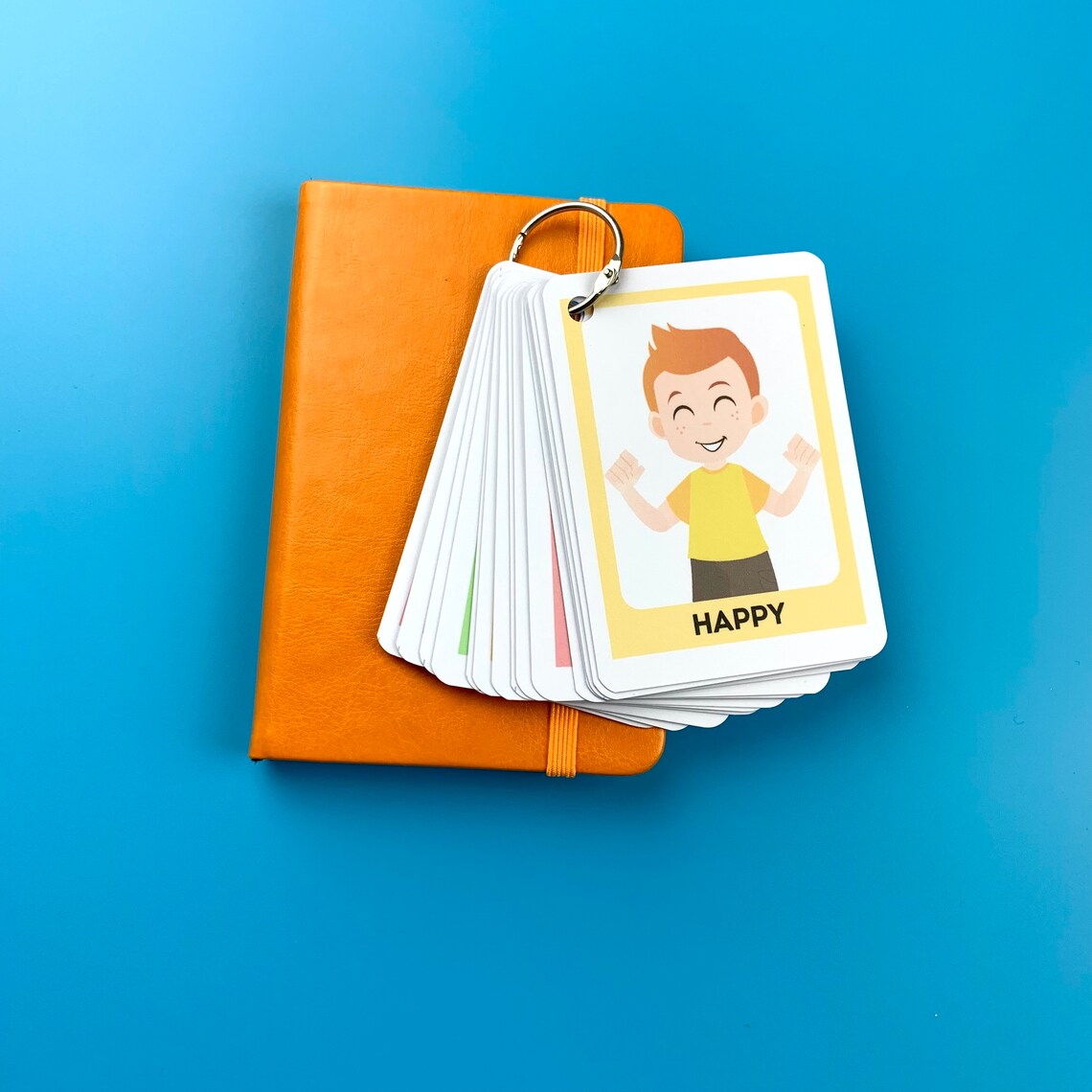 Emotions Feelings Flash Cards PDF Printable Download Children ...
