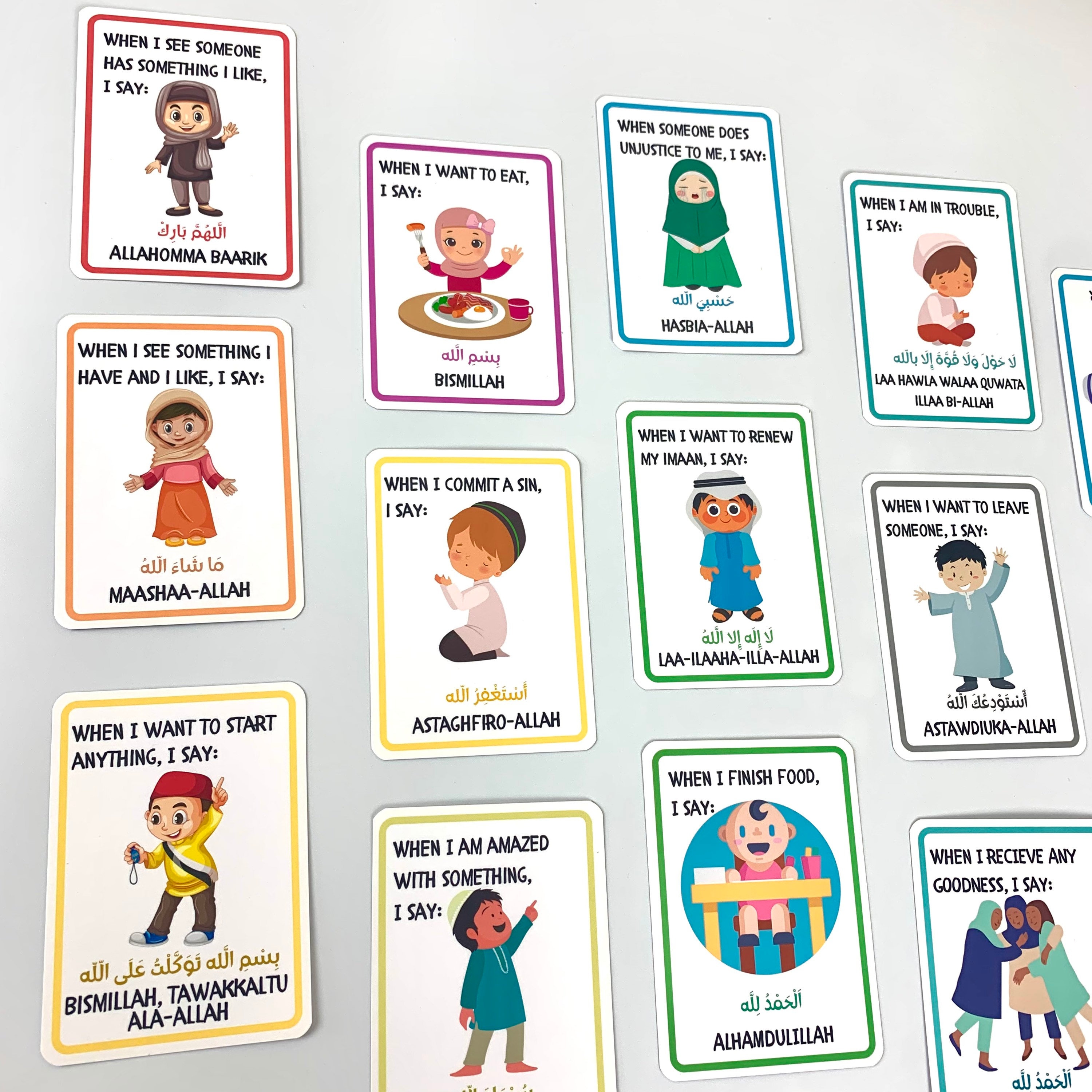 Daily Dua Islamic Pocket Flash Cards Muslim Digital - Etsy