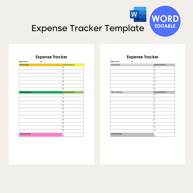 Day Care Finance Bundle, Income Tracker, Receipts, Meal Costs ...