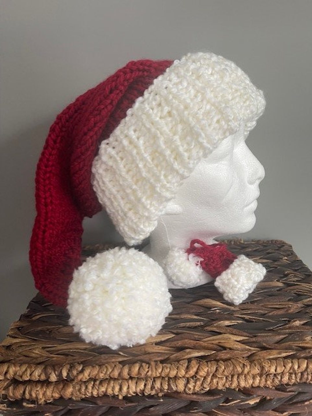 Knitted Christmas Hats - Etsy