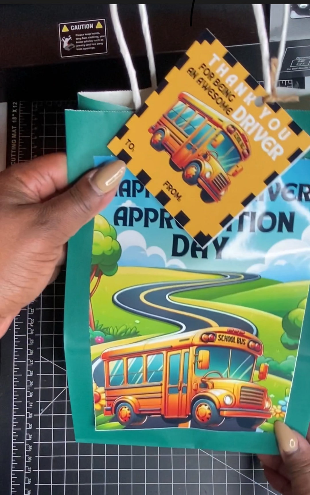 School Bus Driver Appreciation Chip Bag Candy Favor Printable Bundle ...