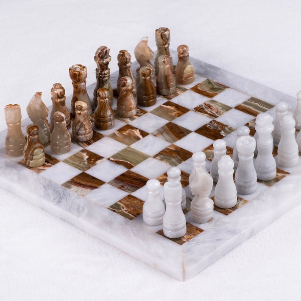 Marble Chess Set - Etsy