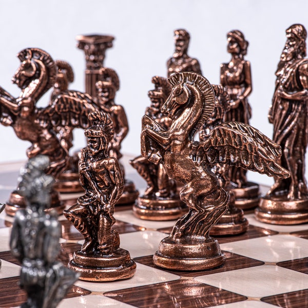 Greek Chess Set - Etsy