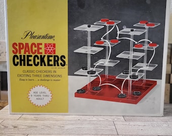 Space Checkers - Etsy