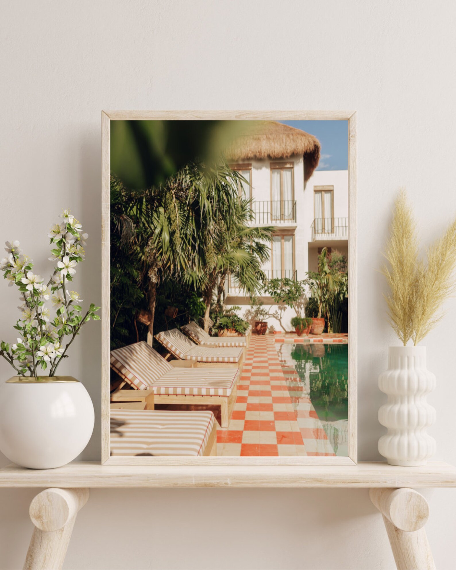 Home Decor - Tulum Mexico Photograph | Digital Print | Architecture ...