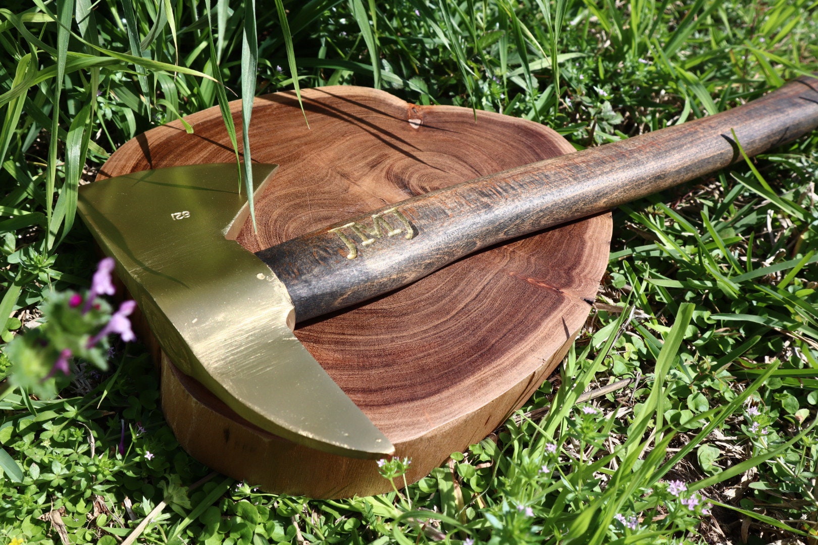 Terror Daemonum Axe Ite Ad Ioseph Catholic Mens Refinished, Stained ...