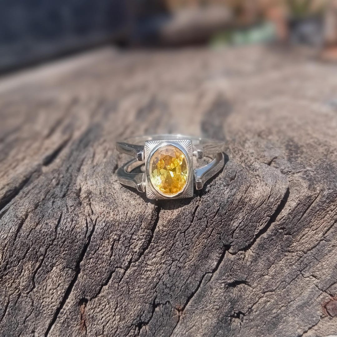 Reversible Ring, Flip Band, Oval Cut Ring, Amethyst Ring, Citrine ...