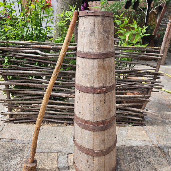 Wooden Butter Churn - Etsy