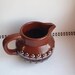 Vintage Ceramic Jug for Wine, Brandy With a Traditional Trojan Pattern ...