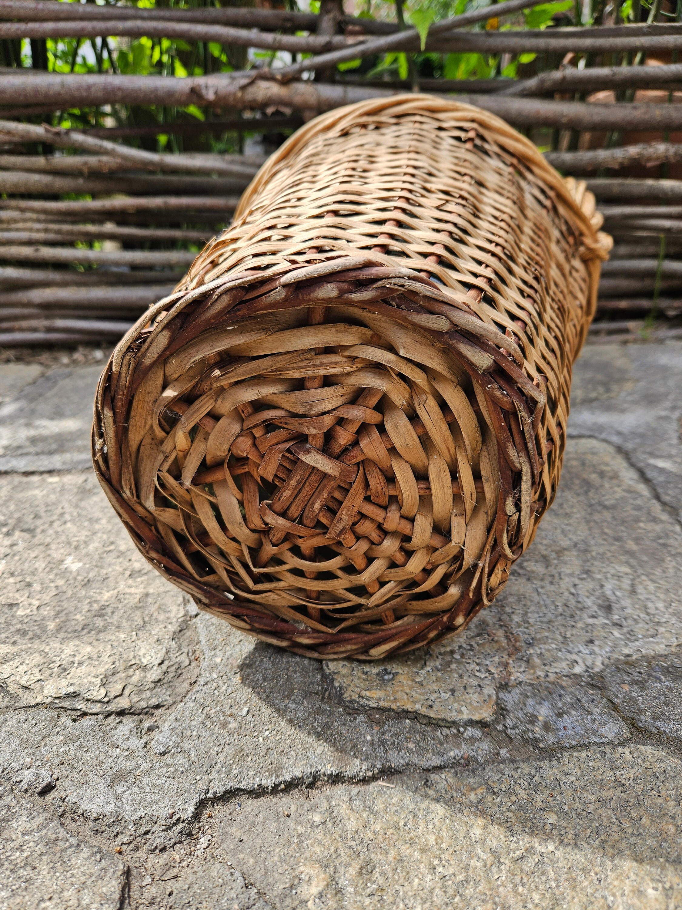 Collectible Vintage Wicker Demijohn 9 L.: Timeless Elegance - Etsy