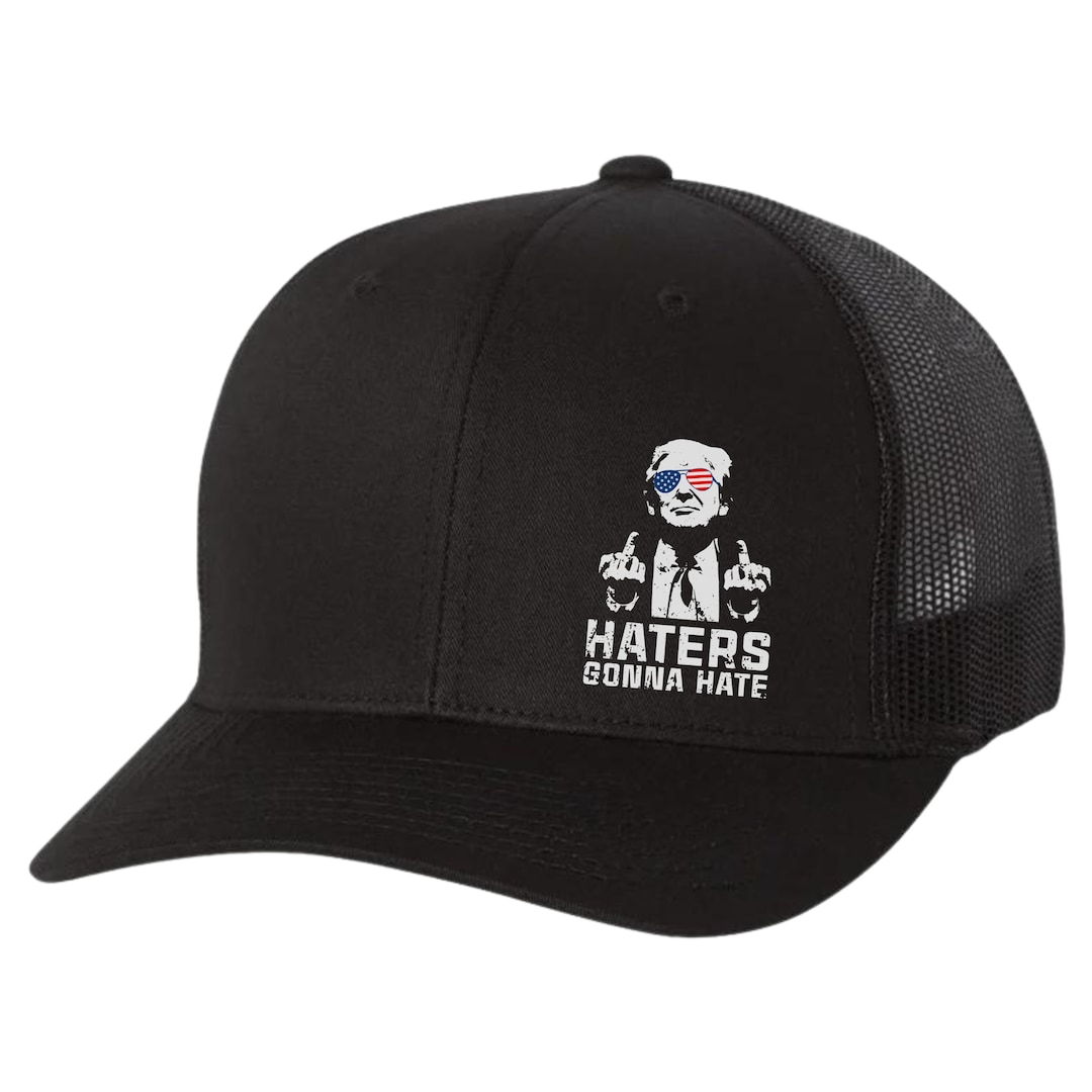 Trump Middle Finger Hat Snapback Trucker USA Style Hat Donald Trump ...