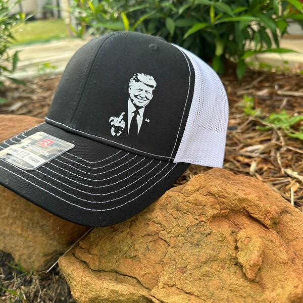 Donald Trump Middle Finger Hat - Etsy