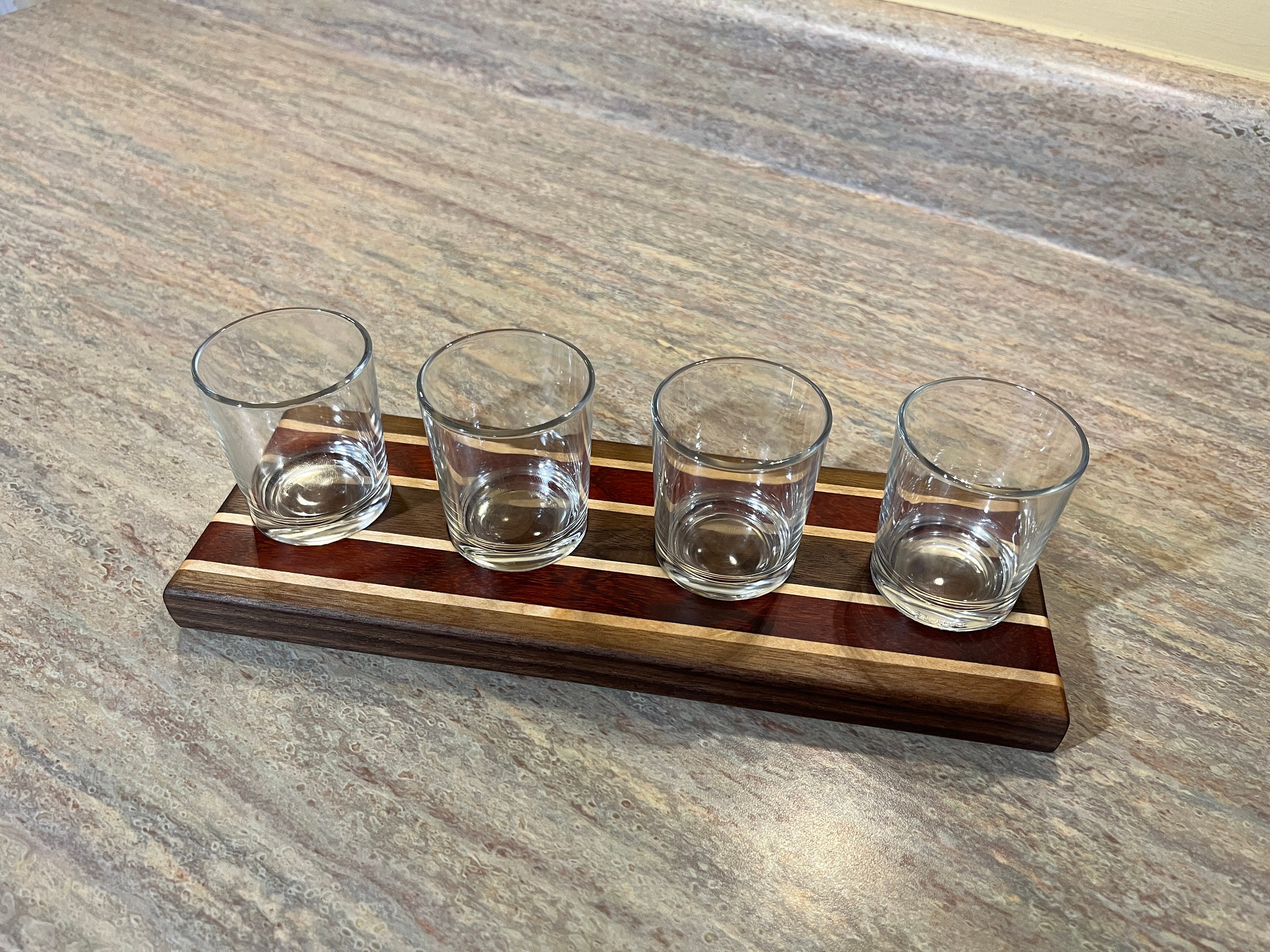 4 Glass Flight Board - Etsy