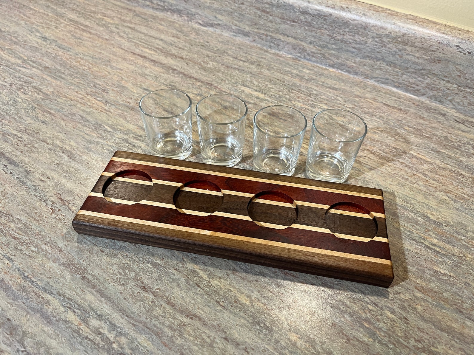 4 Glass Flight Board - Etsy