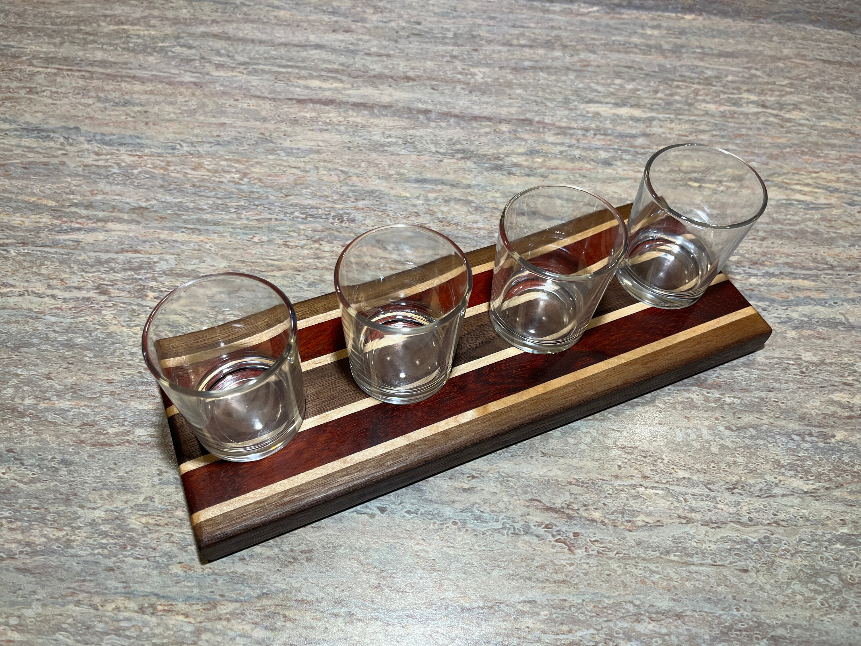 4 Glass Flight Board - Etsy