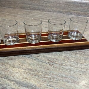 4 Glass Flight Board - Etsy
