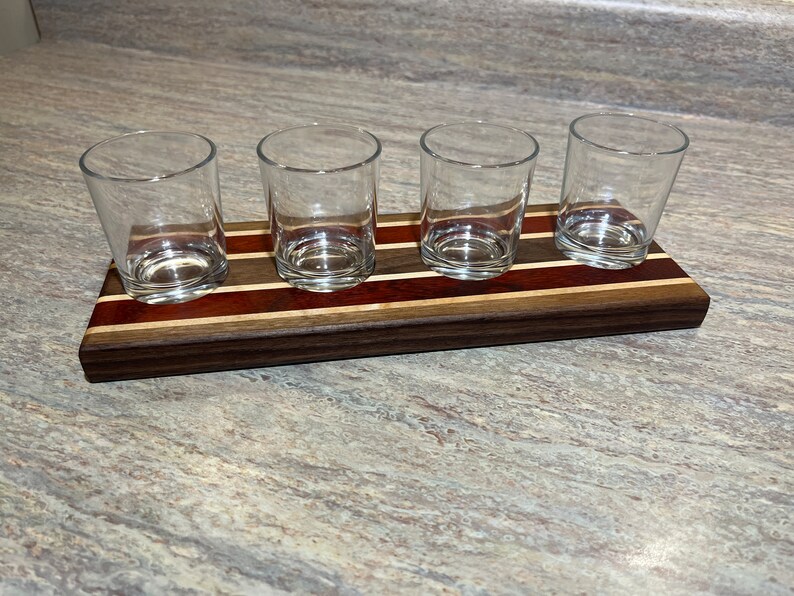 4 Glass Flight Board - Etsy