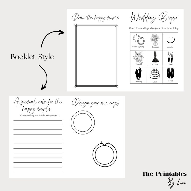Personalised Kids Wedding Activity Book Editable Activity - Etsy