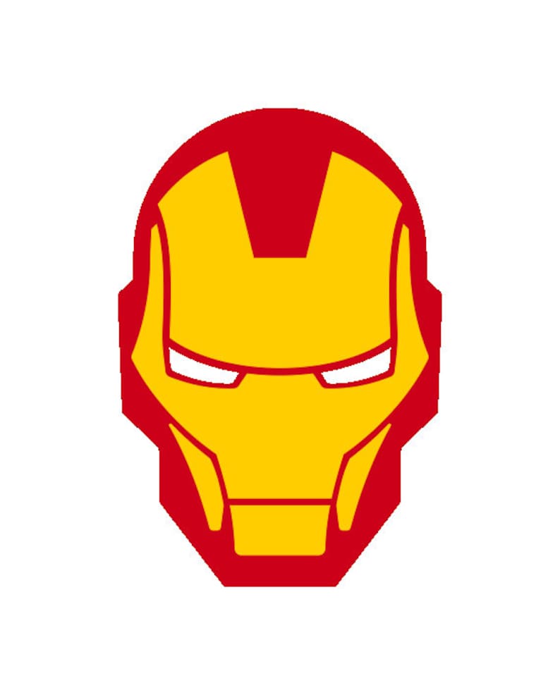 Iron Man Logo Svg - Etsy