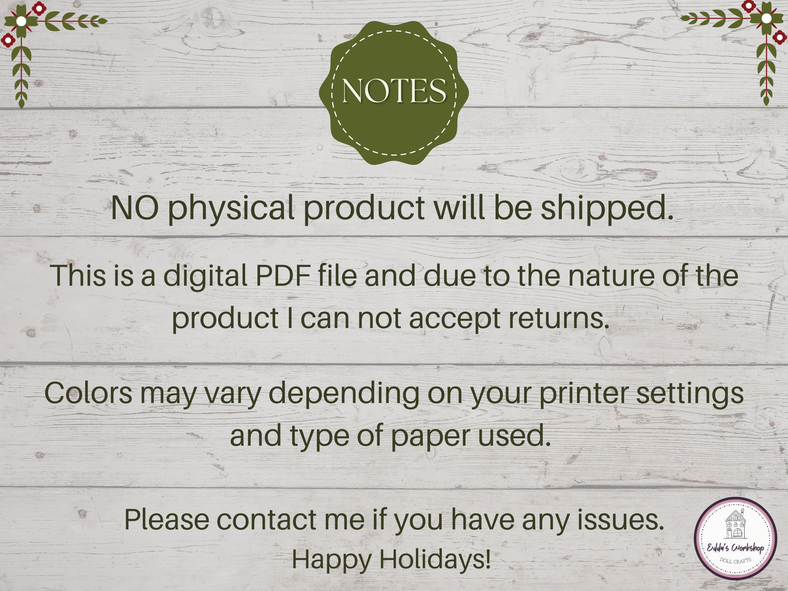 15 Miniature Christmas BOOK COVERS 1/6 Scale Instant Digital Download ...