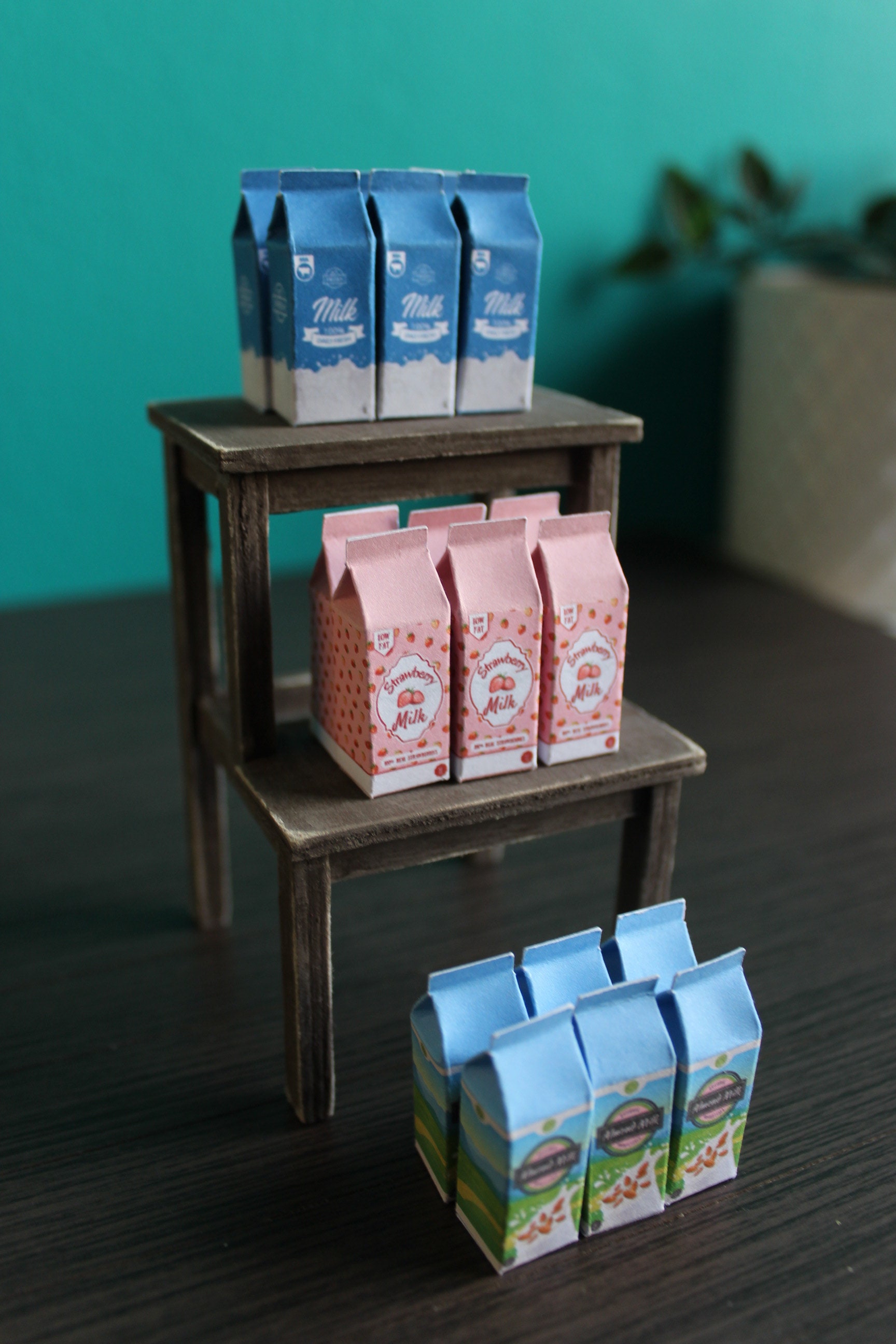 10 Miniature PRINTABLE Milk Cartons - Etsy