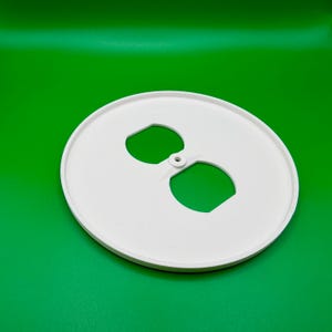 Round Circle Outlet Cover - Etsy