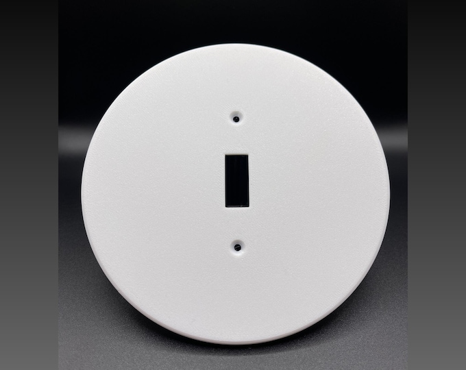 Round Circle Outlet Cover - 3D Printed - Etsy