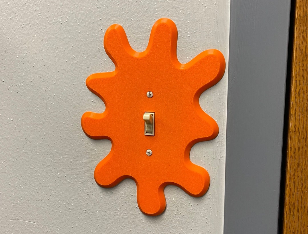 Splat Slime Light Switch Cover 3D Printed - Etsy