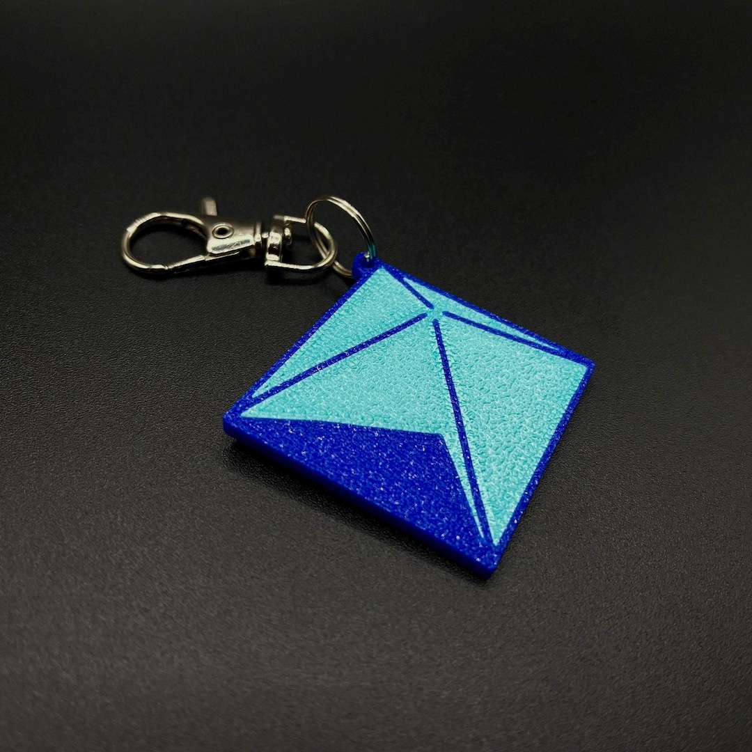 Ramiel Keychain – Cute 3D Printed Fan Art Angel From Neon Genesis ...