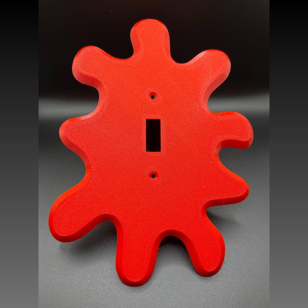 Splat Slime Light Switch Cover - 3D Printed - Etsy