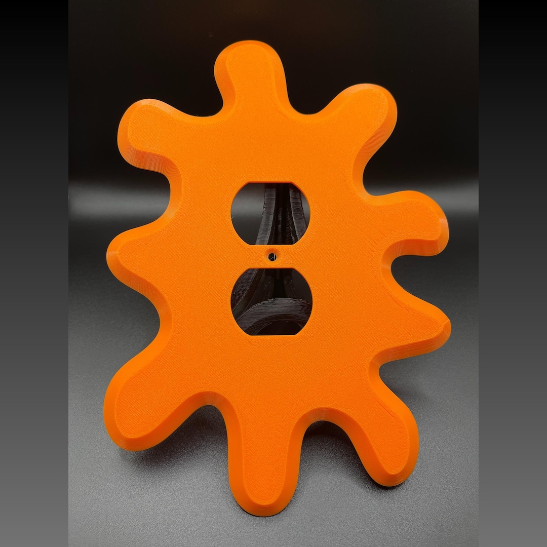 Splat Slime Outlet Cover - 3D Printed - Etsy
