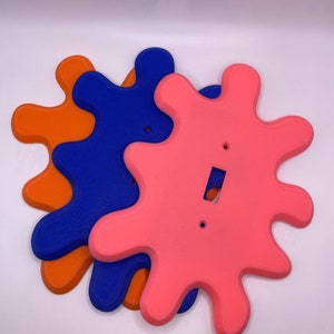Splat Slime Light Switch Cover - 3D Printed - Etsy