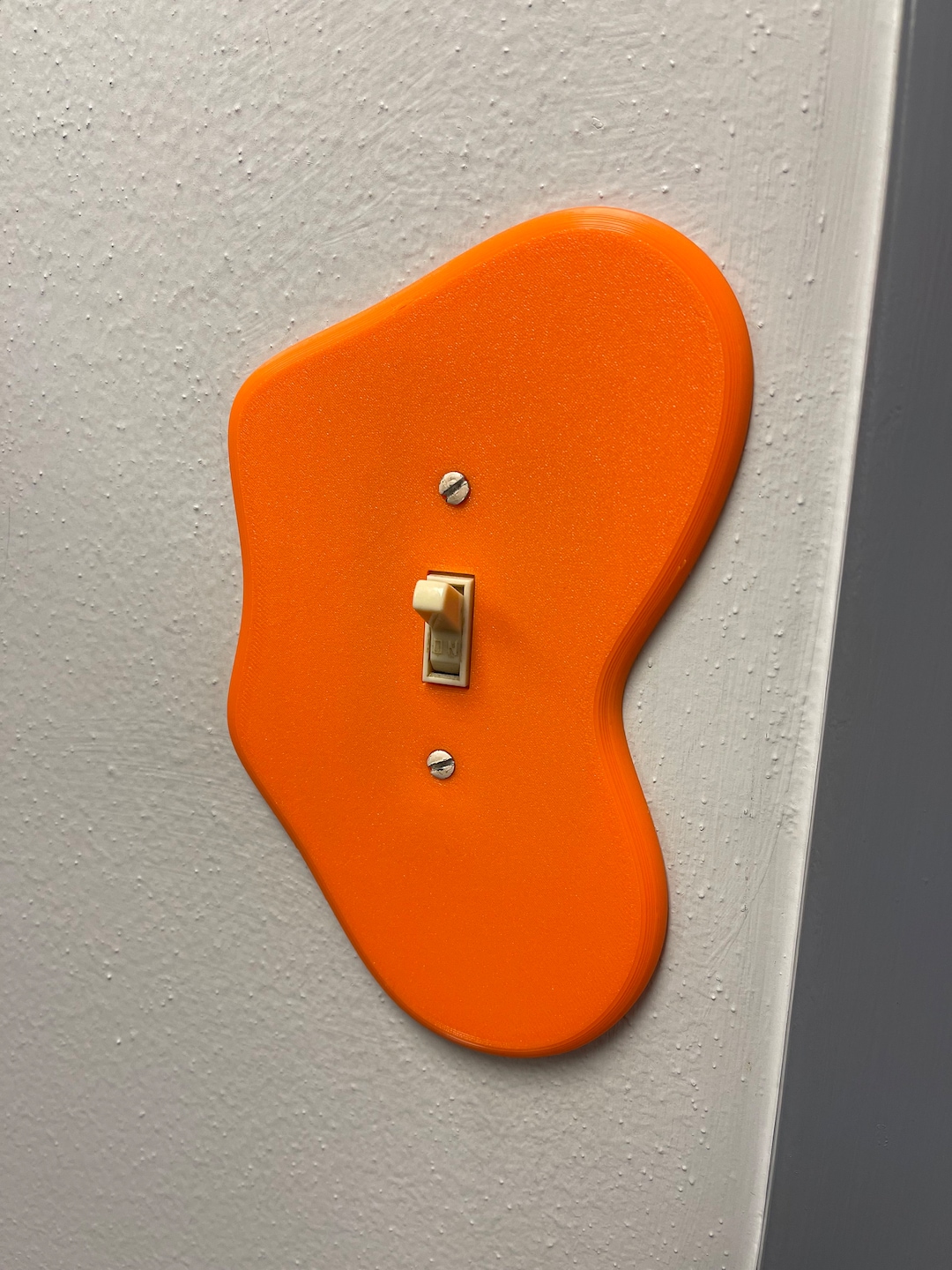 Blob Splat Goop Retro Light Switch Cover - 3D Printed - Style 3 - Etsy