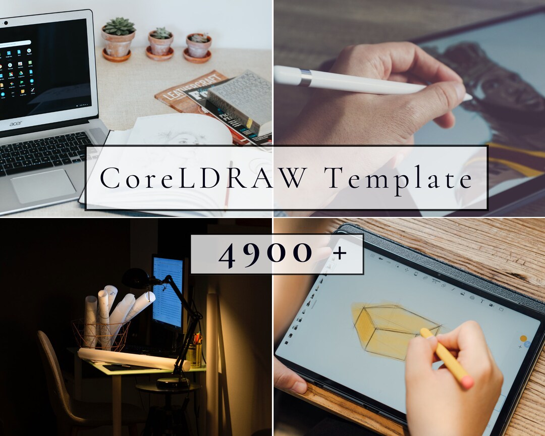 4900 Coreldraw Template Bundle - Etsy