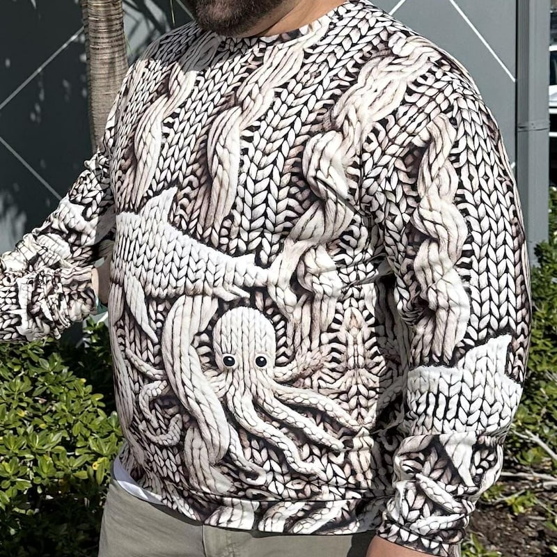 Octopus Sweater - Etsy