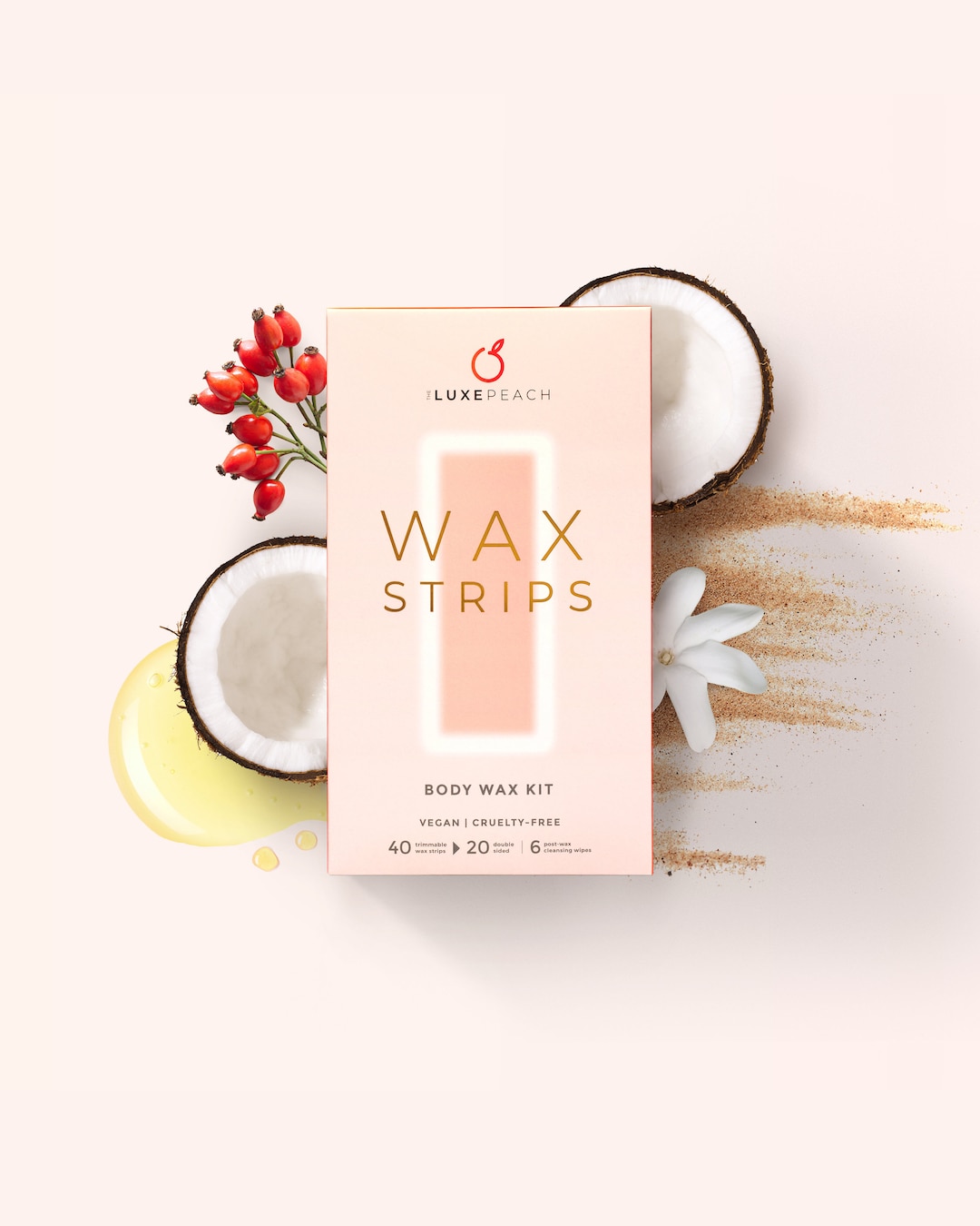 Body Wax Strips and Wipes for Hair Removal for Men and Women - Arms ...