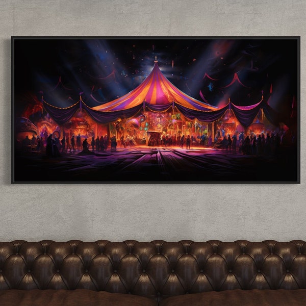 Circus Wall Art - Etsy