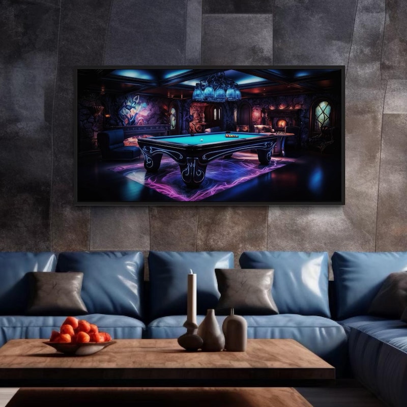 Billiards Wall Art - Etsy