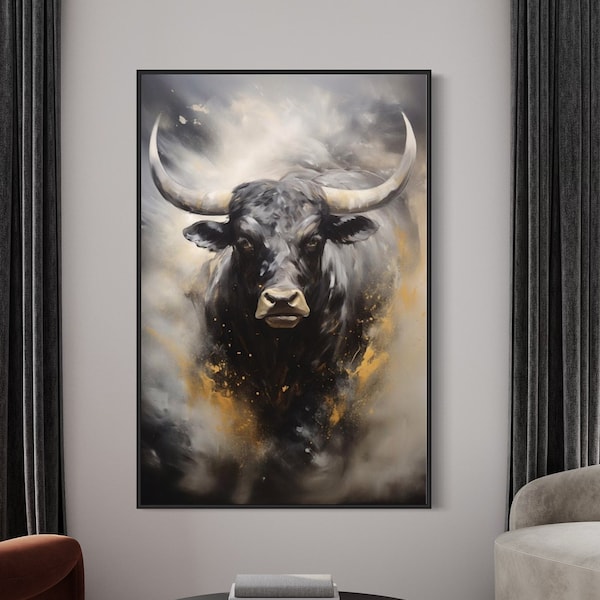 Ox Painting - Etsy