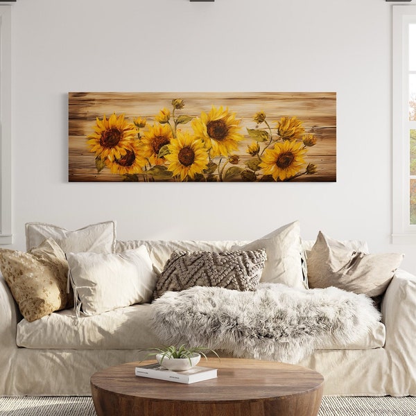 Rustic Sunflower - Etsy