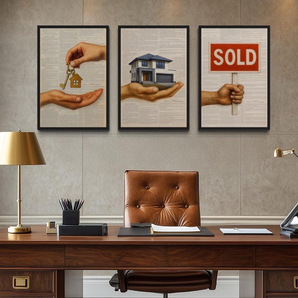 Real Estate Wall Art - Etsy