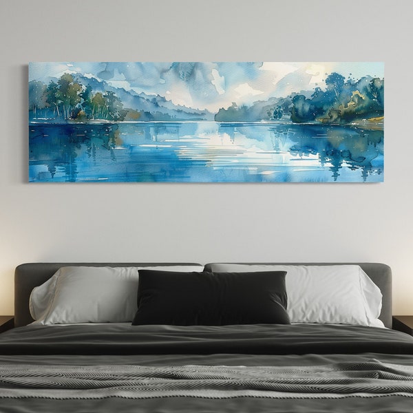 Blue Artwork - Etsy