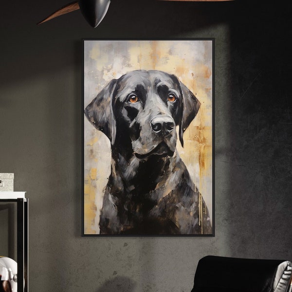 Labrador Painting - Etsy