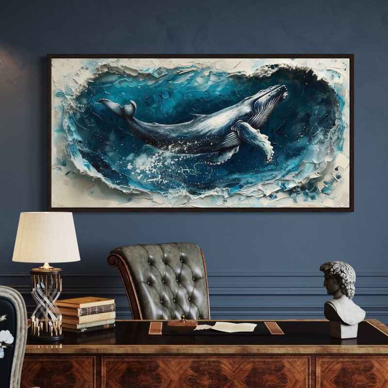 Whale Wall Art - Etsy