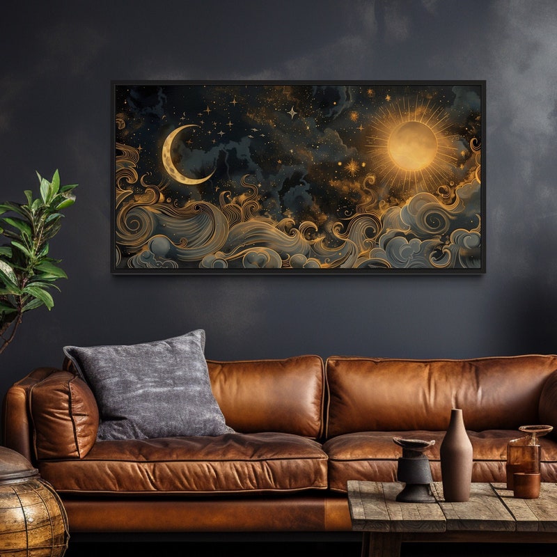 Moon Wall Art - Etsy