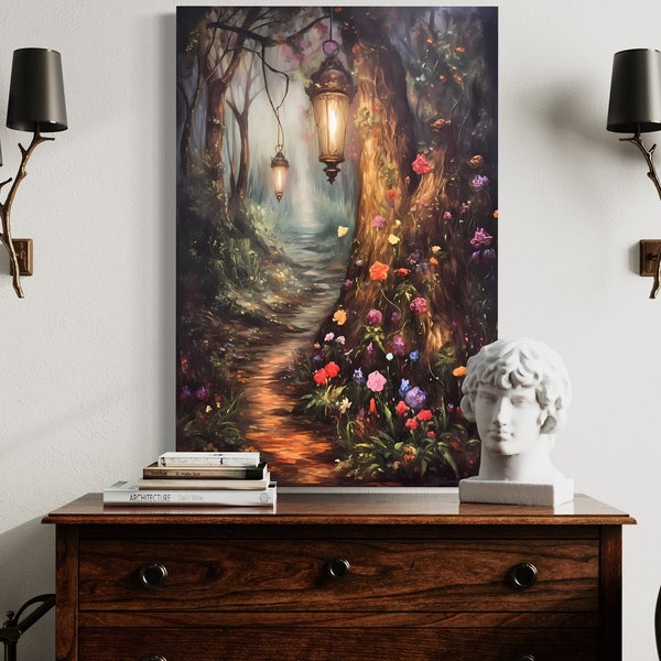 Enchanted Forest Art Print - Etsy