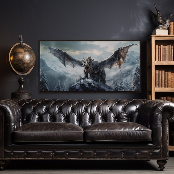 Realistic Dragon Art - Etsy