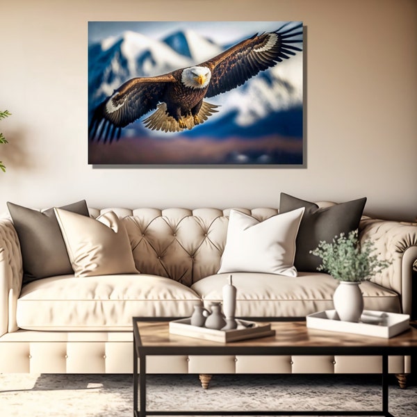 Bald Eagle Paintings - Etsy