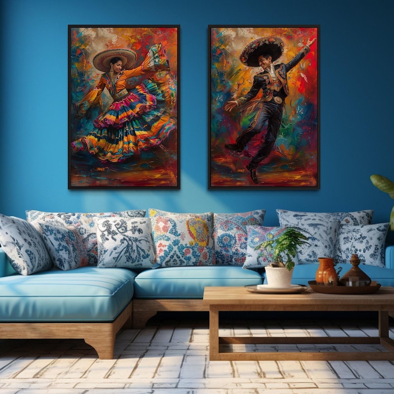 Mexican Dancing Couple - Etsy